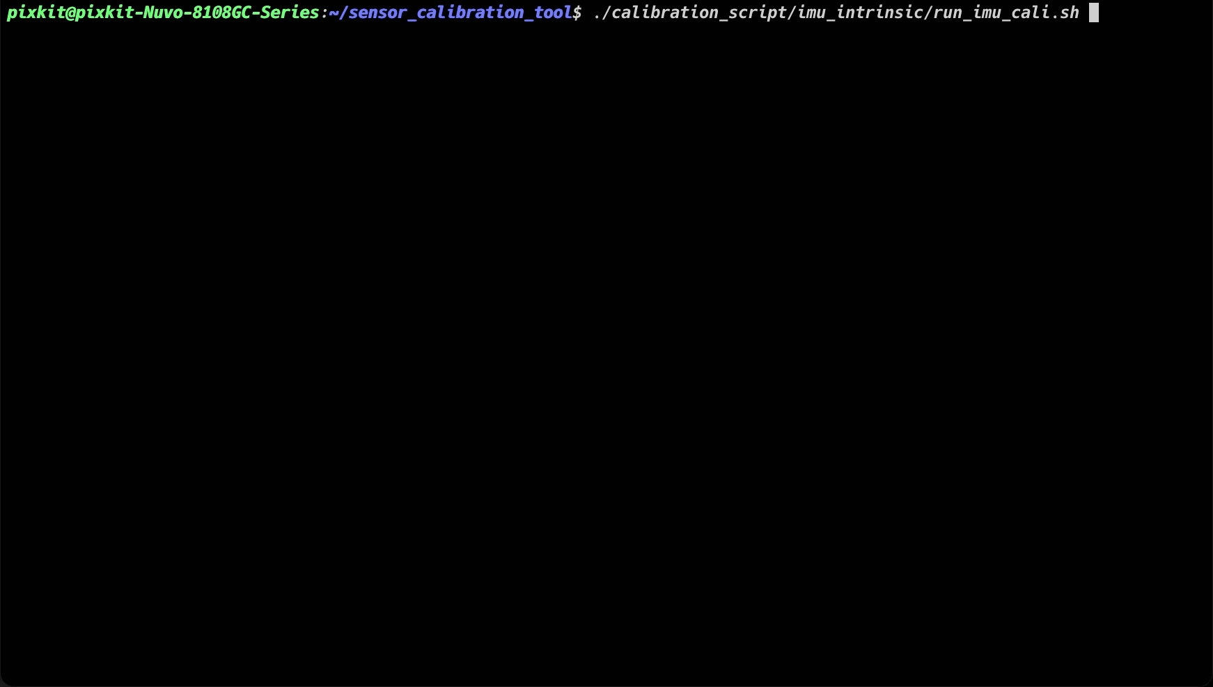 IMU标定 - Pixkit Documentation