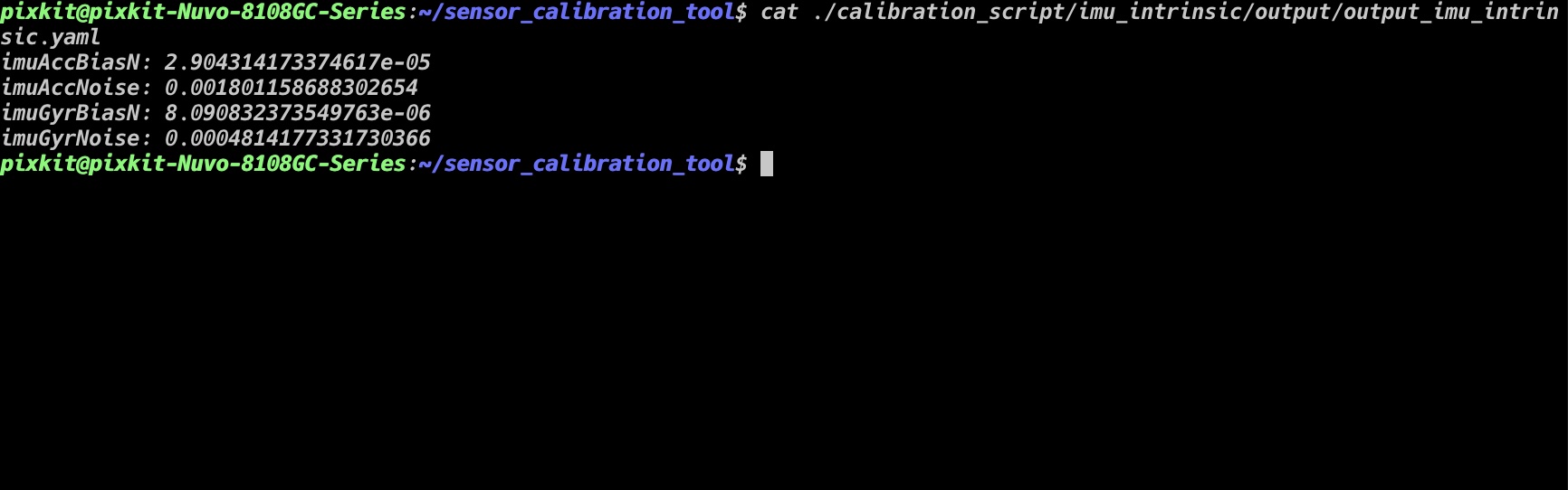 IMU标定 - Pixkit Documentation